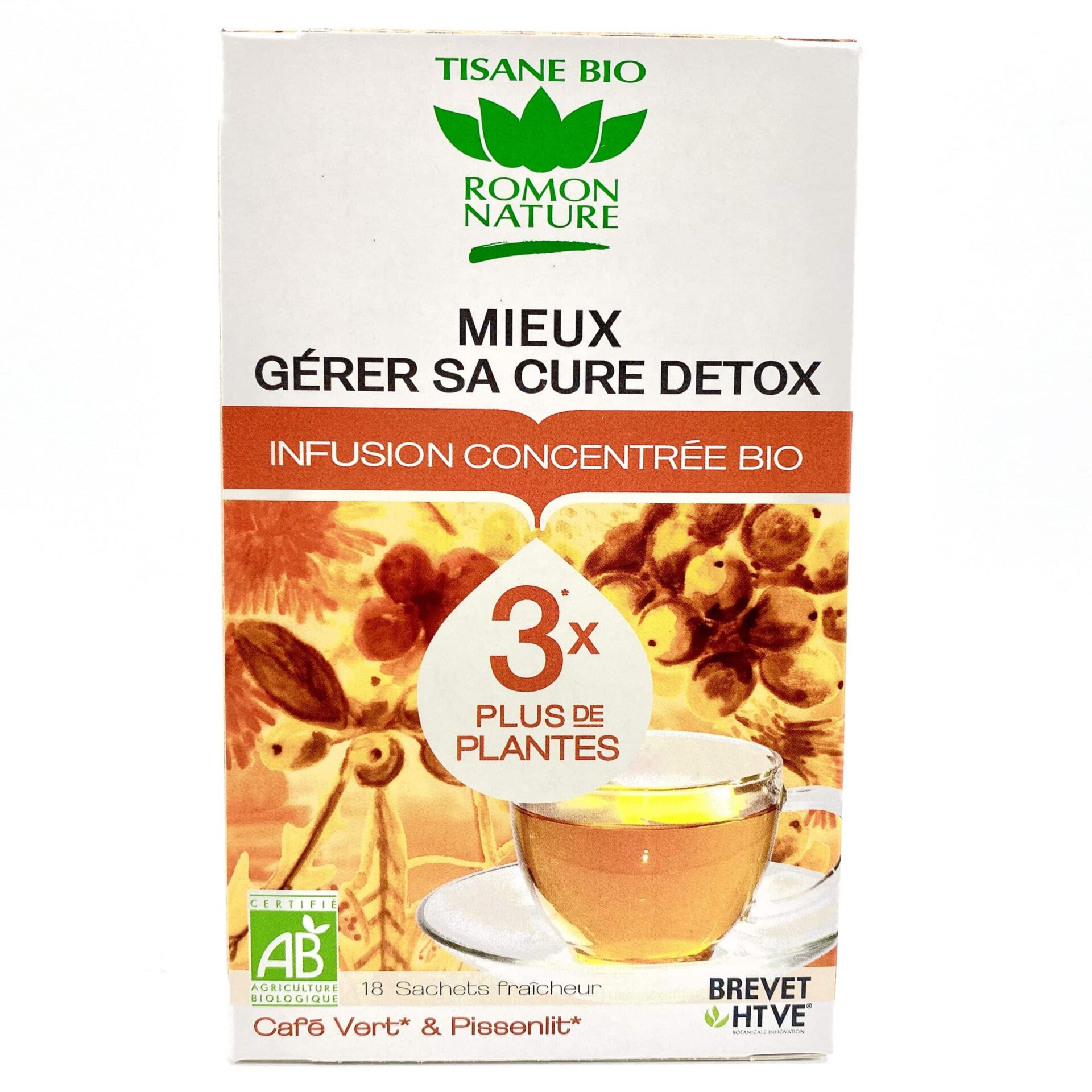 Mieux gérer sa cure Détox Tisane Romon Nature Bio