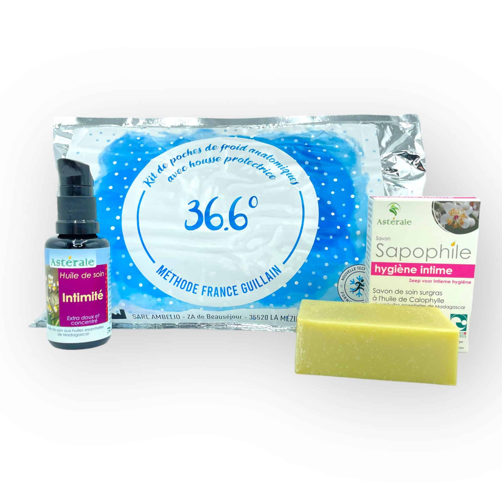 Kit de poches 36°6 Freezsnow - Bain dérivatif méthode France Guillain ...
