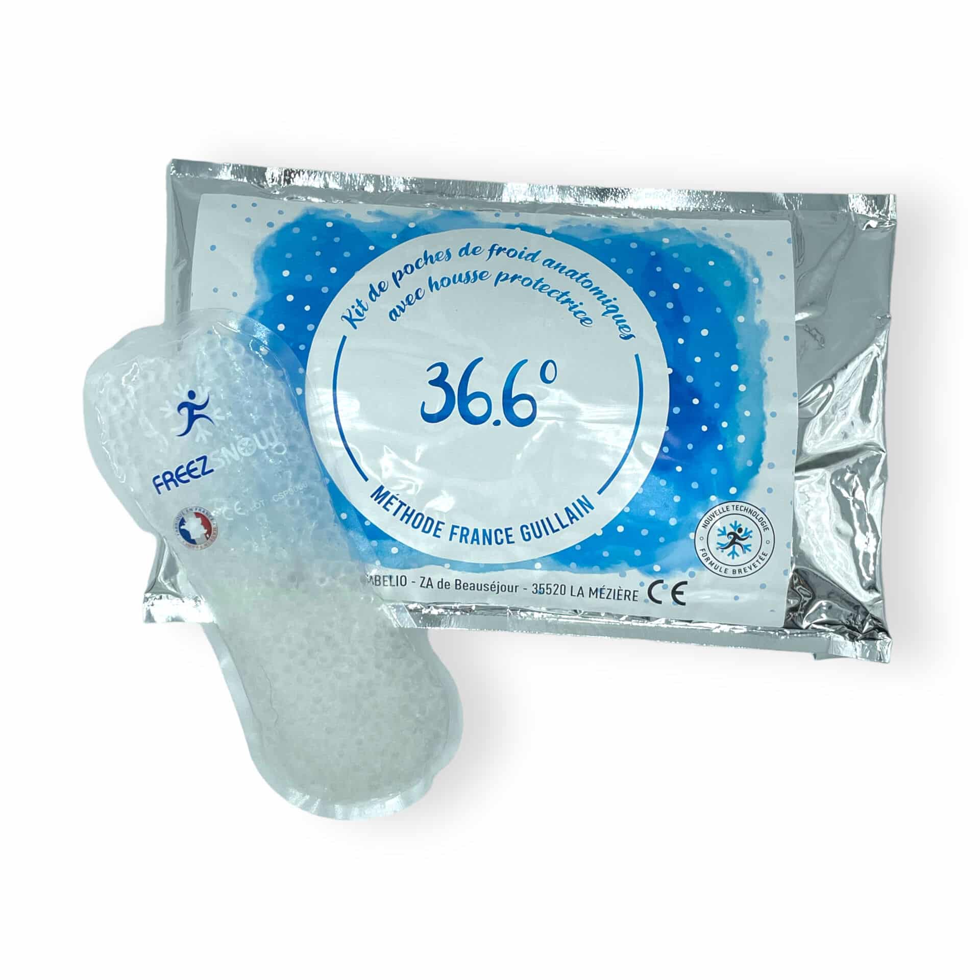 Kit de poches 36°6 pour bain dérivatif méthode France Guillain ...